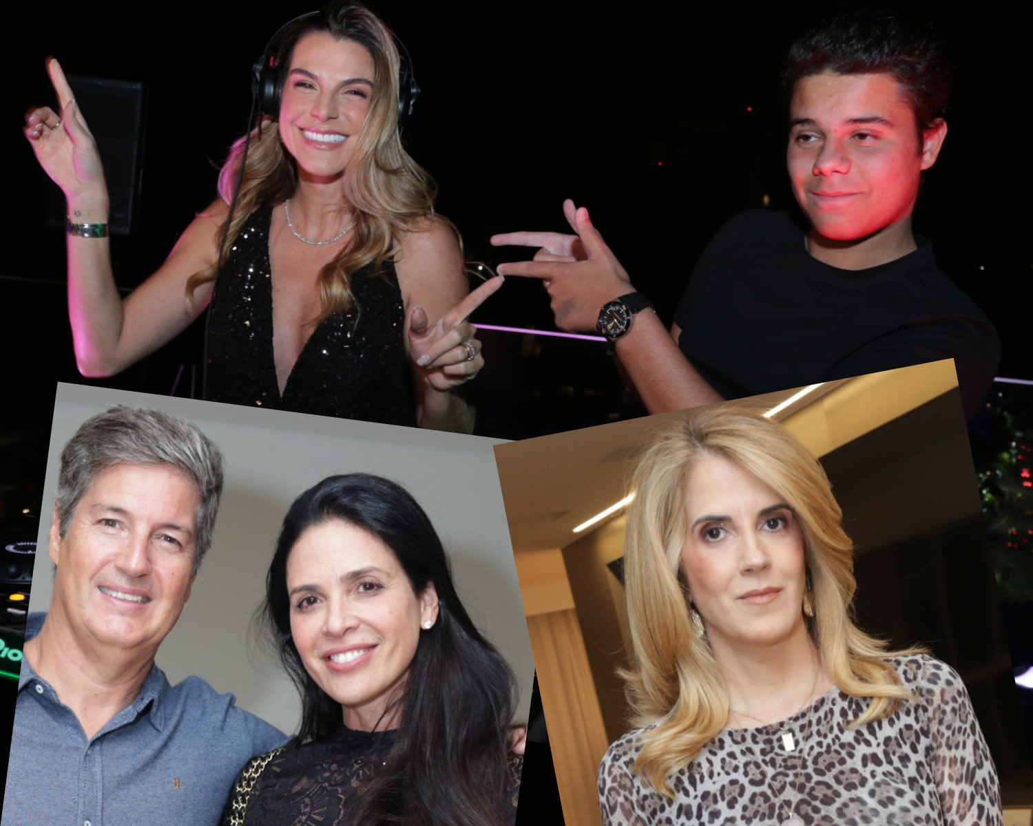 Festa da apresentadora Cinthia Monnerat, com o filho DJ | VEJA RIO